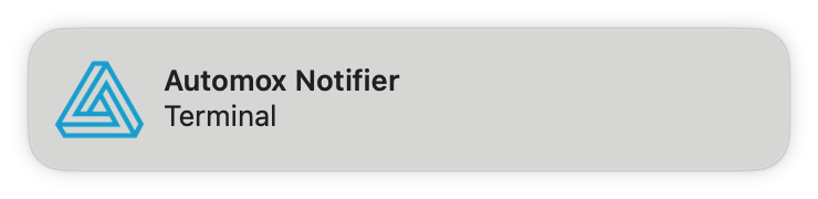 macOS Notification Test – Automox